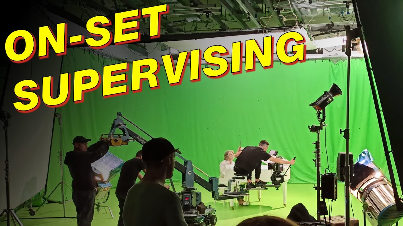 On-set VFX Supervising of a real Indie Movie. Example. - YouTube