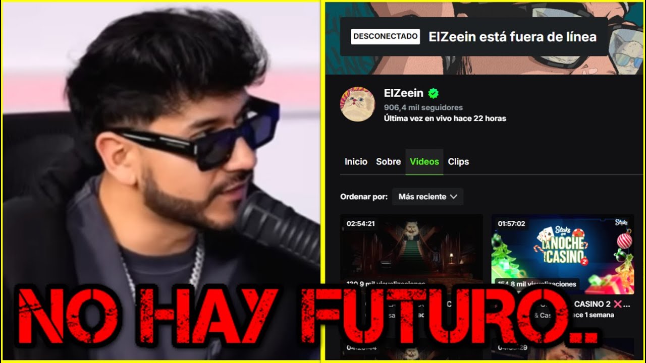 ELZEEIN DICE QUE EL STREAMING Y KICK MORIR4N EN 2026... - YouTube