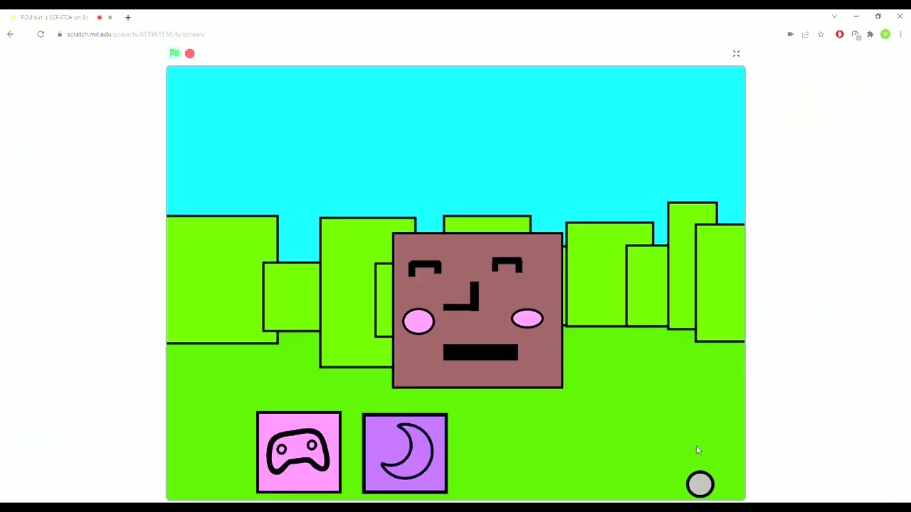 Recreé POU en SCRATCH - YouTube