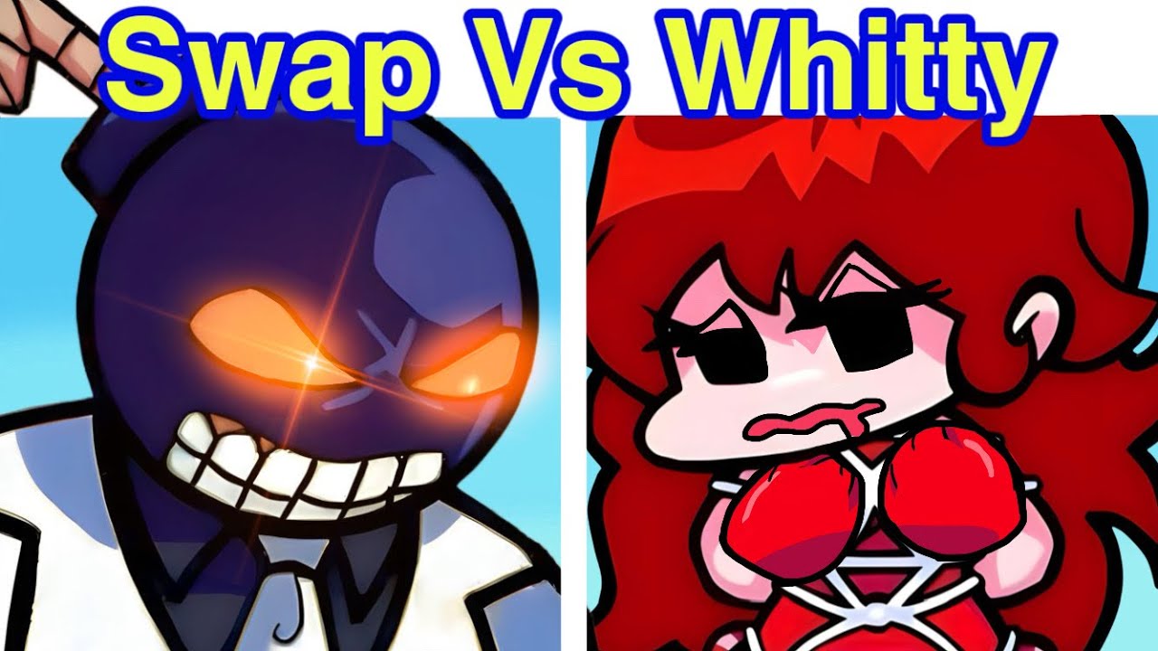 Friday Night Funkin’ Return Of Whitty!💣💥 | Swap Vs Whitty (FNF Mod ...