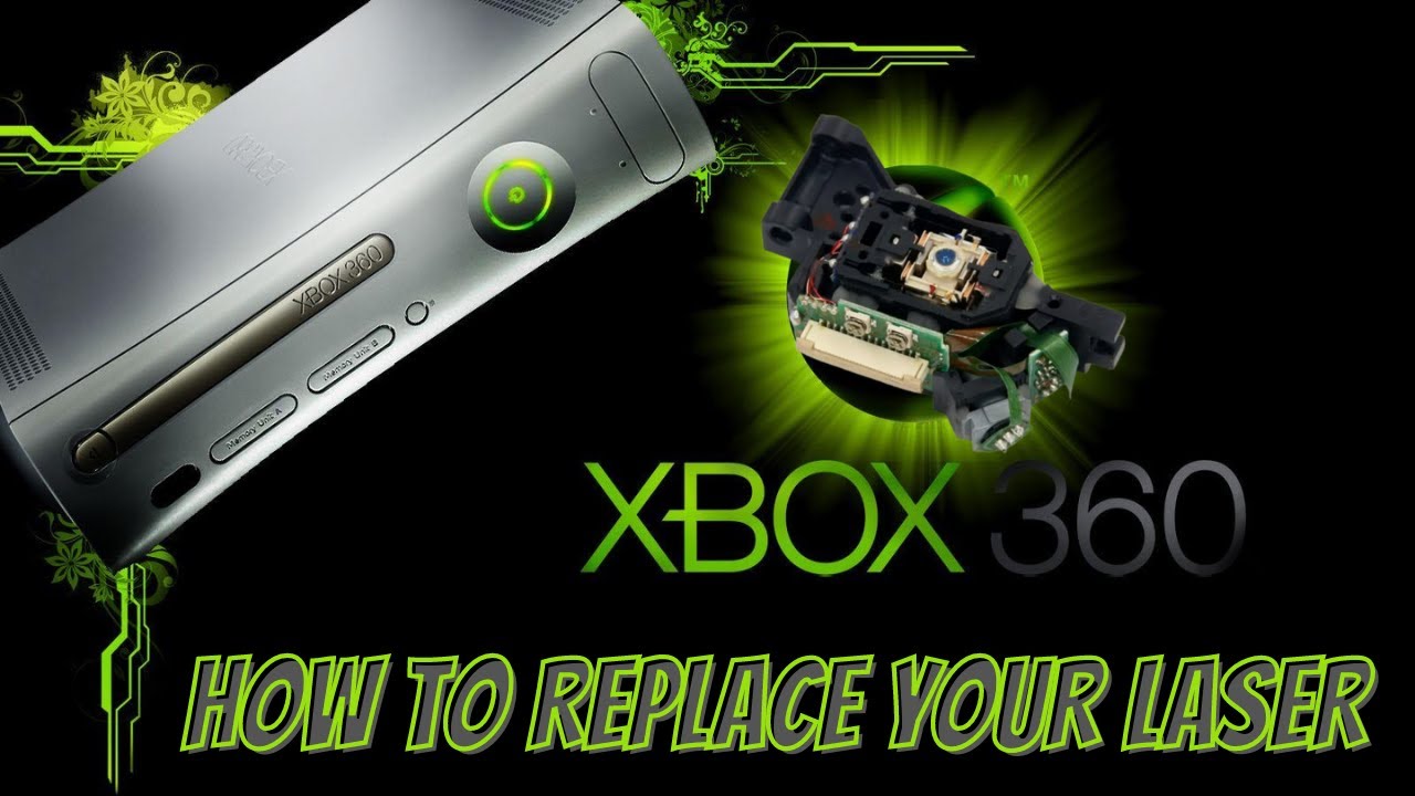 XBOX 360 how to change a laser on an Xbox 360 - YouTube