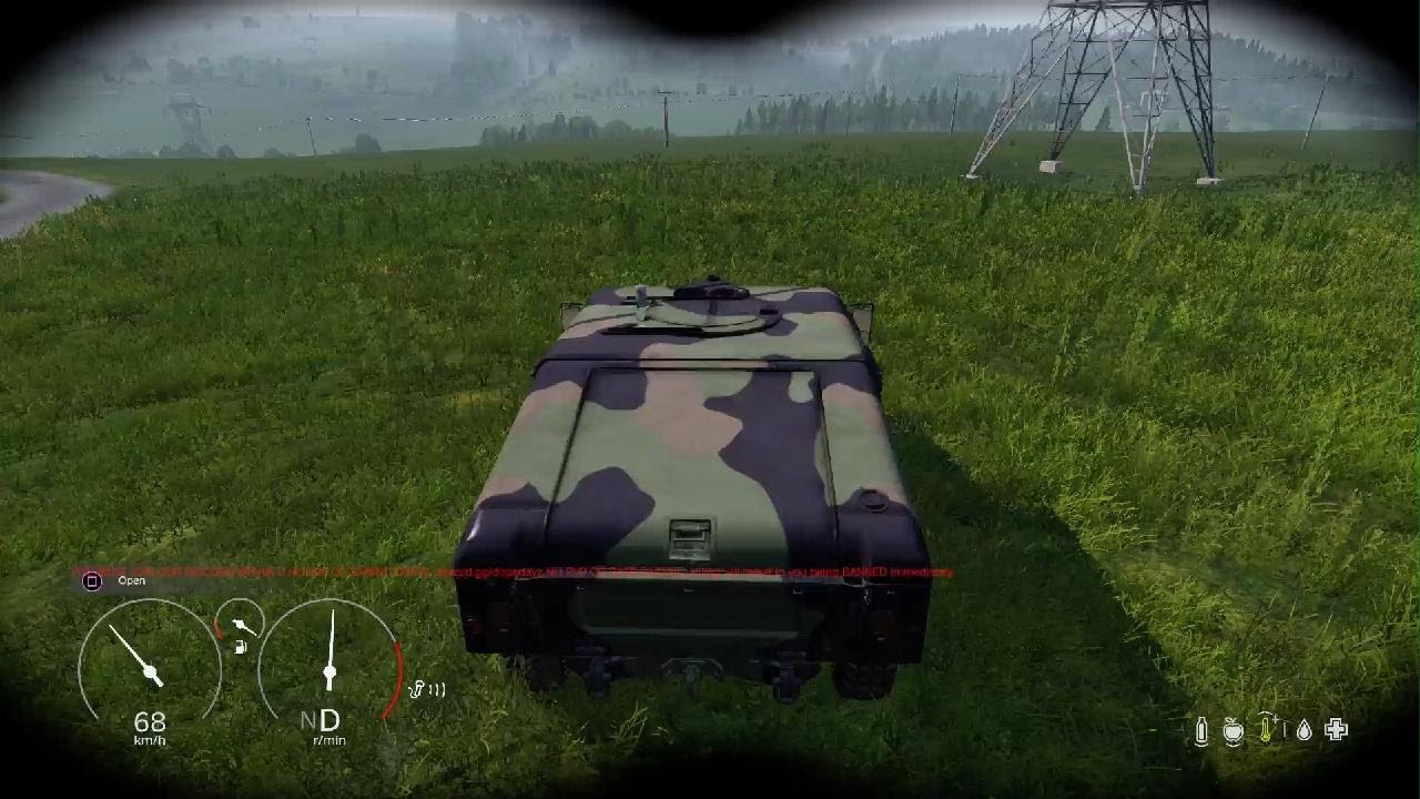 DayZ Humvee Speed Test - YouTube