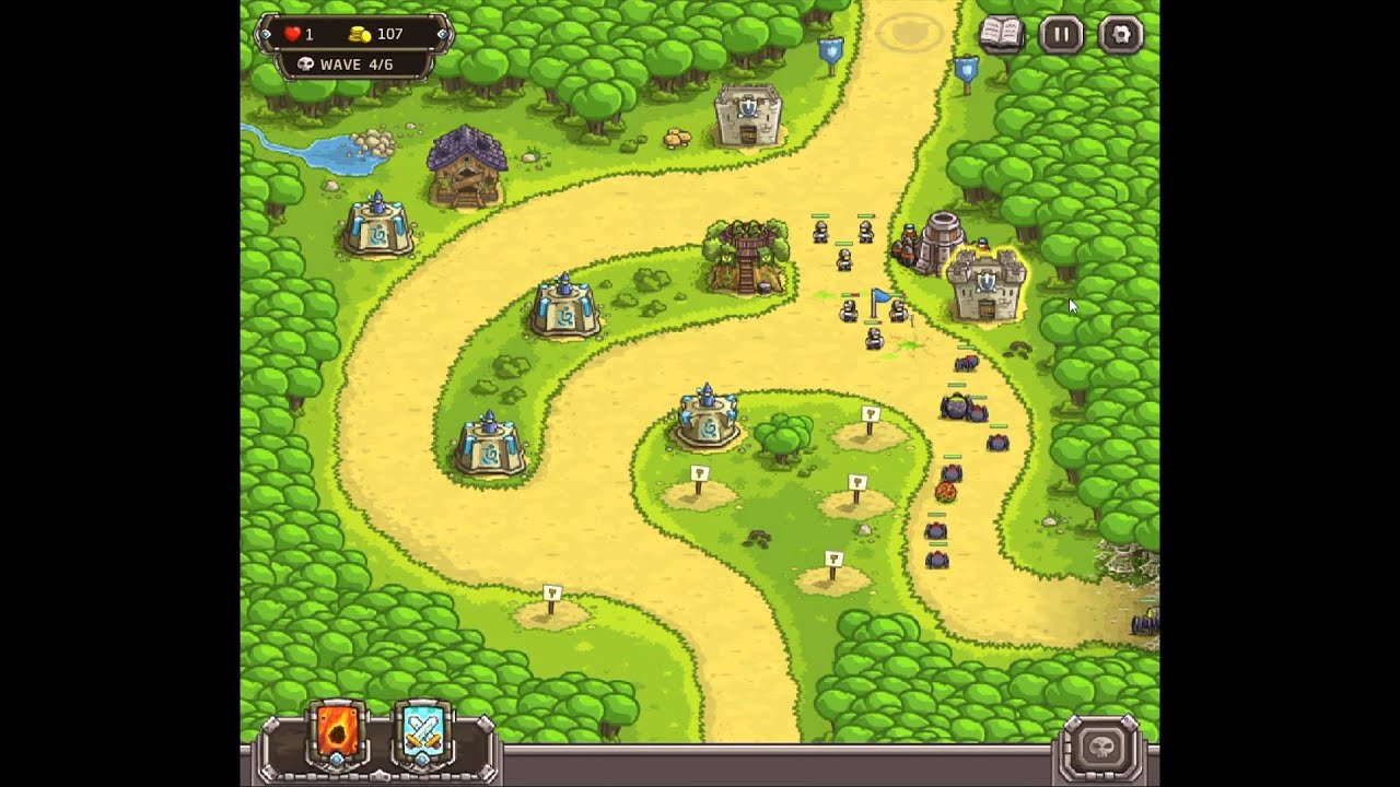 Kingdom Rush - Silveroak Outpost - Hard - Heroic Challenge Walkthrough ...