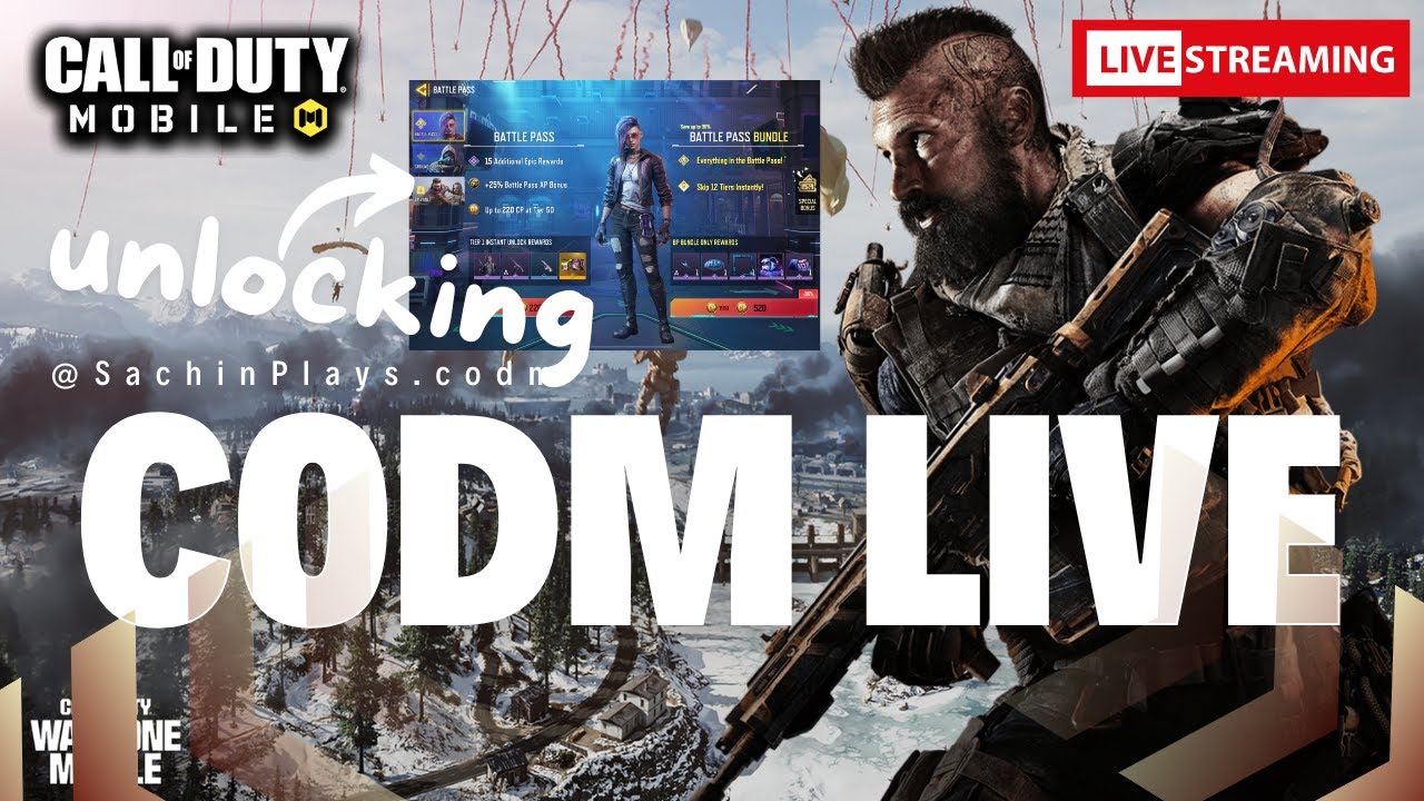 New Season Battle pass | CODM Live Stream | #CODMlive - YouTube