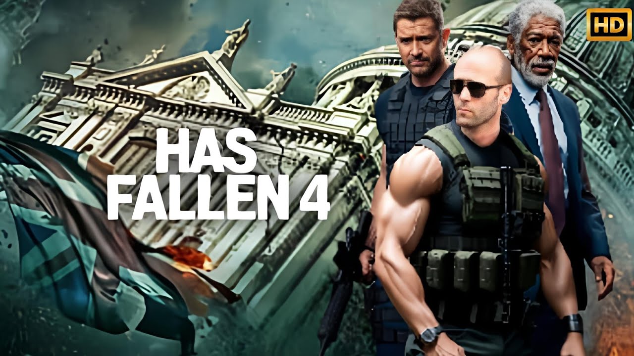 Has Fallen 4 (2025) Movie | Jason Statham, Sylvester Stallone, Janifer ...