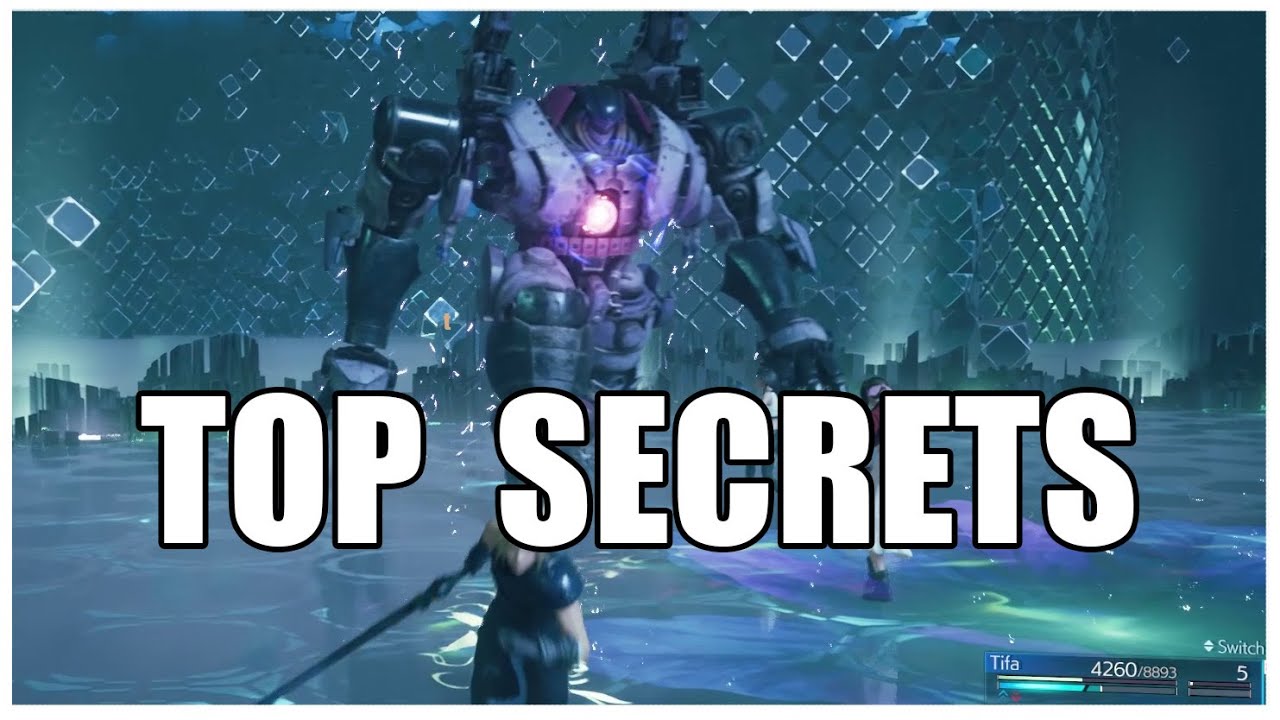 Final Fantasy 7 Remake - TOP SECRETS - YouTube