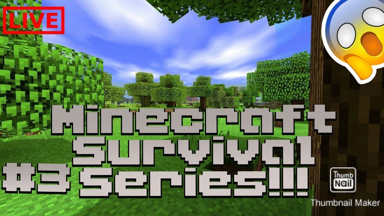 *new*Minecraft survival series Ep 3!!! - YouTube