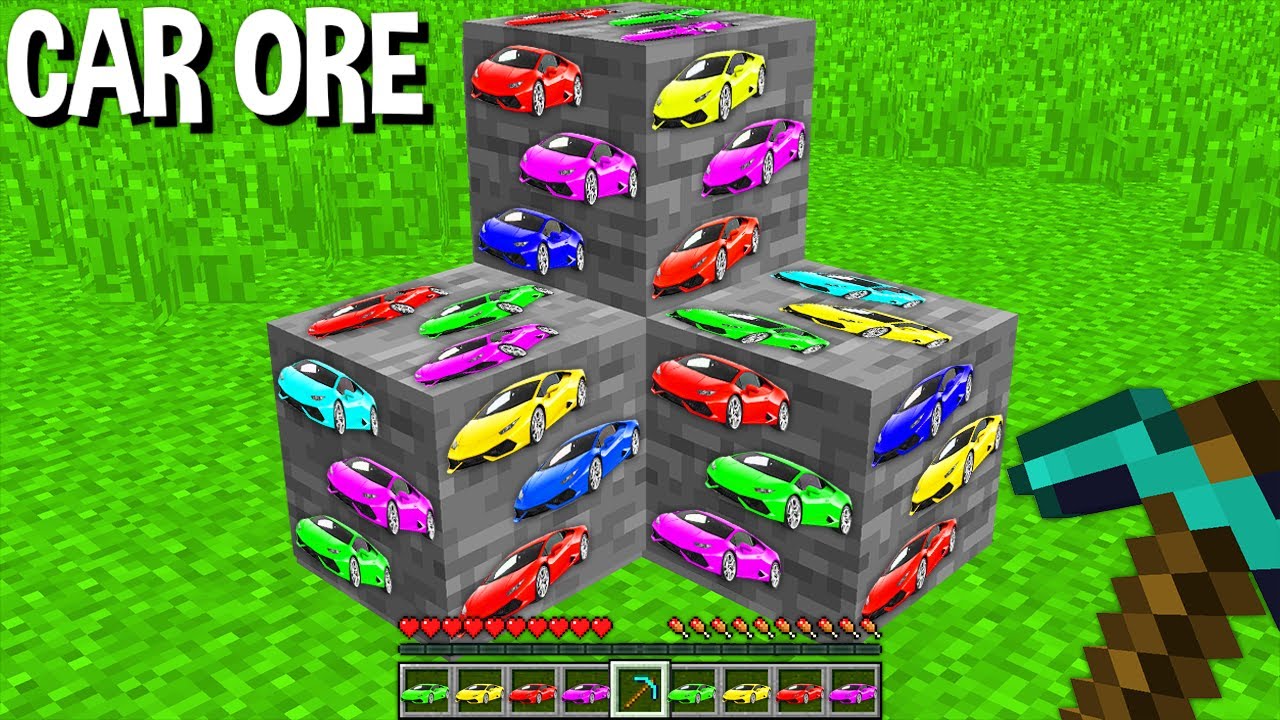 How to find this most SECRET CAR ORE in Minecraft ! NEW AMAZING ORE ...