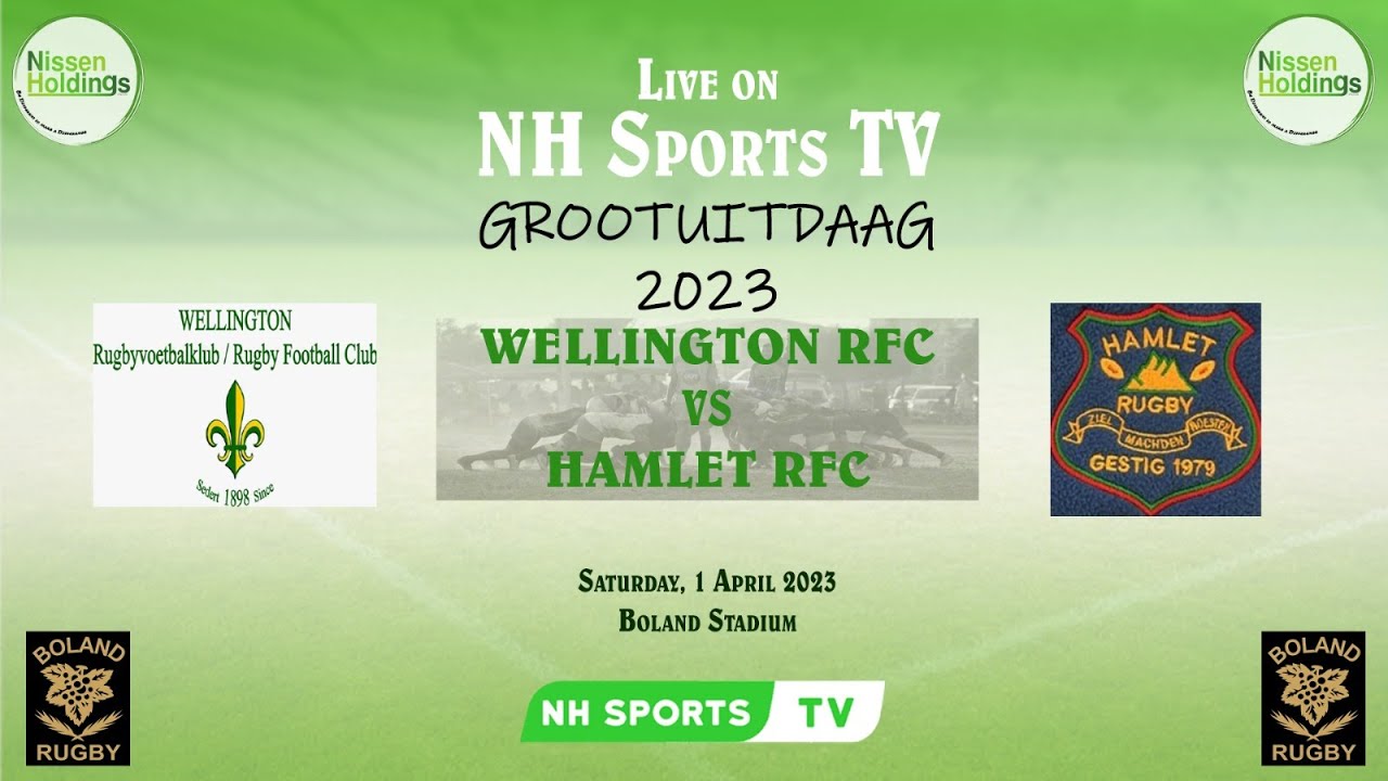 Wellington RFC vs Hamlets RFC | Boland Grootuitdaag | 2023 - YouTube
