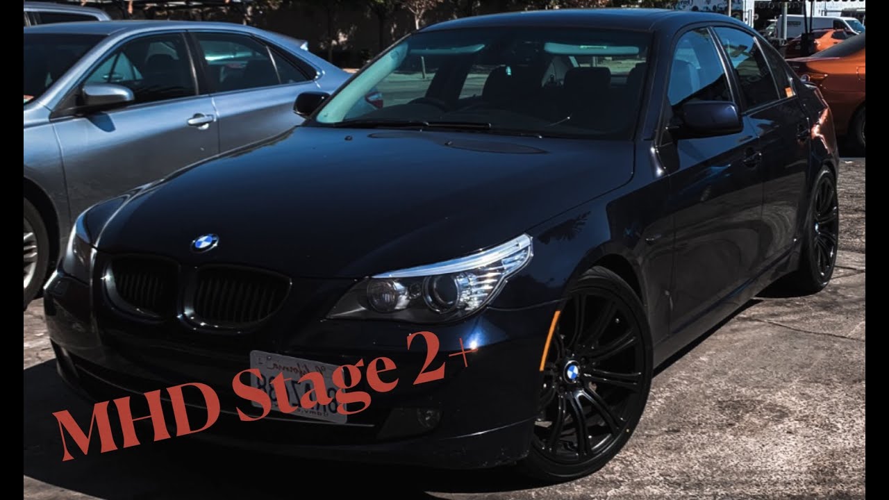 MHD Stage 2+ N54 E60 (Crazy Fast) 420+HP - YouTube
