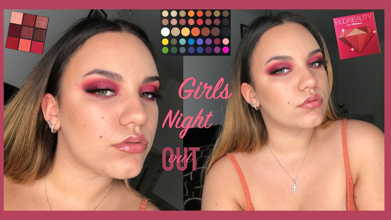 GIRLS NIGHT OUT MAKEUP TUTORIAL 🔥 - LÉA PEREZ - YouTube