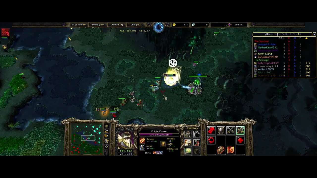 Dragon Knight Tryhard (74) [Dota v6.89h] 🟩 - YouTube