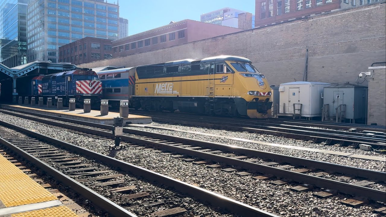 Railfanning at Mt prospect and the Chicago OTC! #train #metra #youtube ...