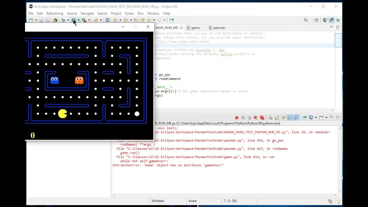 Using the Eclipse Debugger with Pydev Python 3 - YouTube