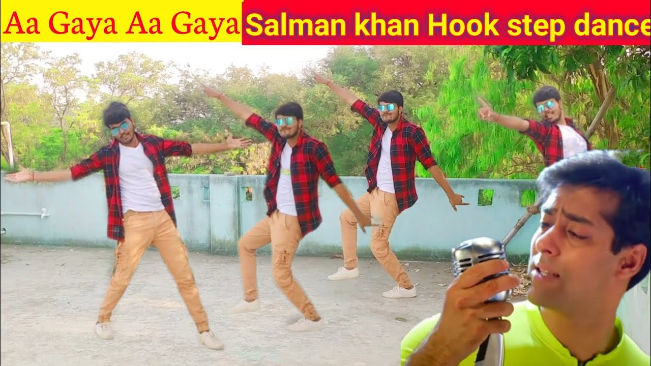 Aa Gaya Aa Gaya | Salman khan Hook step dance | Ham Tumhare Hain Sanam ...