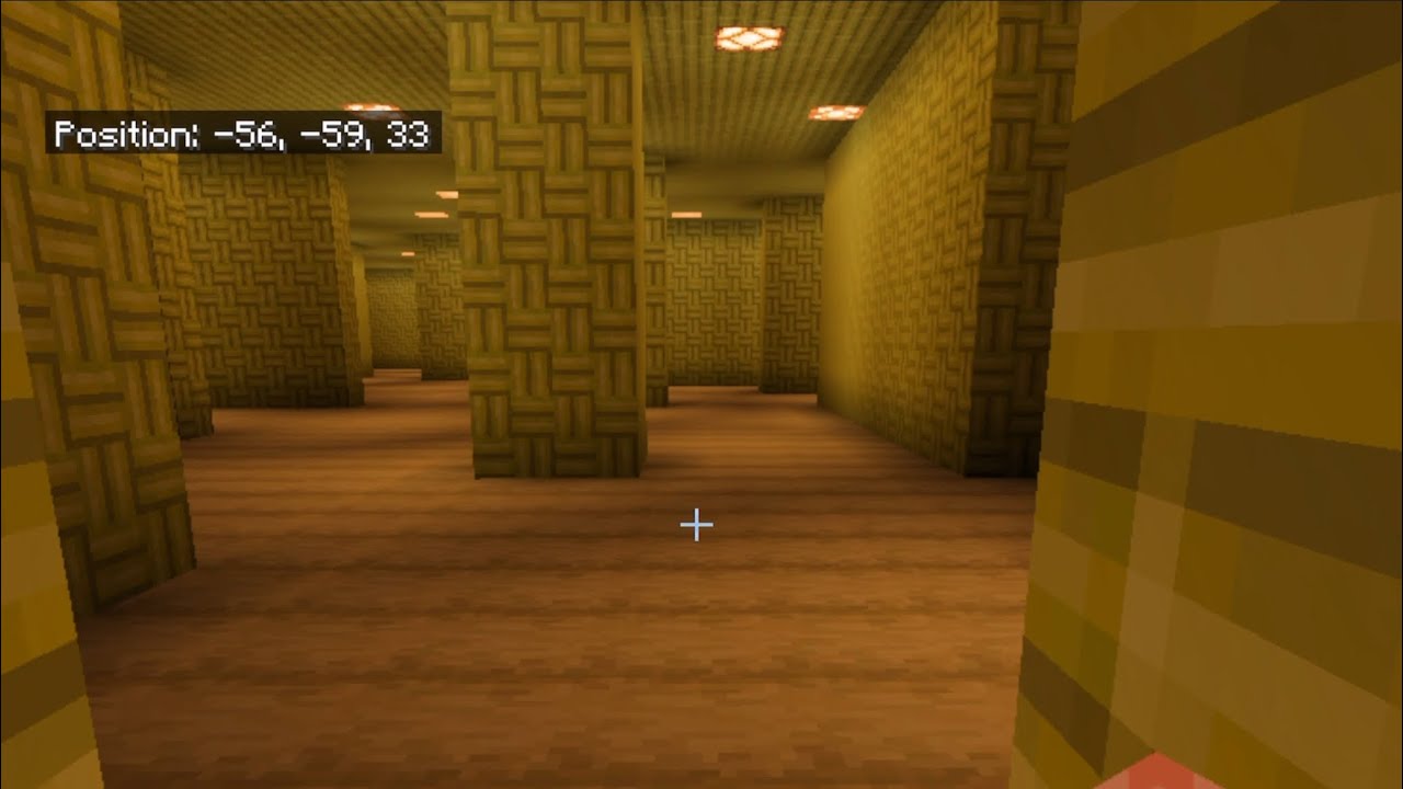 I’m making the back rooms in Minecraft - YouTube