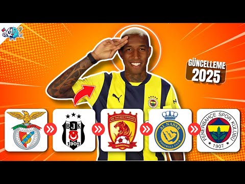 Transfer Geçmişine Göre Futbolcuyu Tahmin Et! ⚽ | 2025 Güncel Futbol Quiz Meydan Okuması