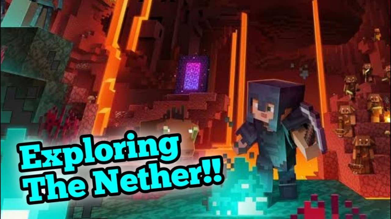 Exploring The Nether!! | Minecraft World 02 - YouTube