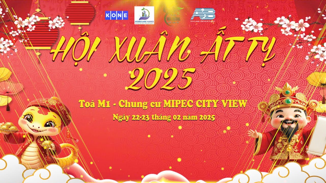Hội Xuân Ấy Tỵ 2025 Tòa M1 Mipec City View - YouTube