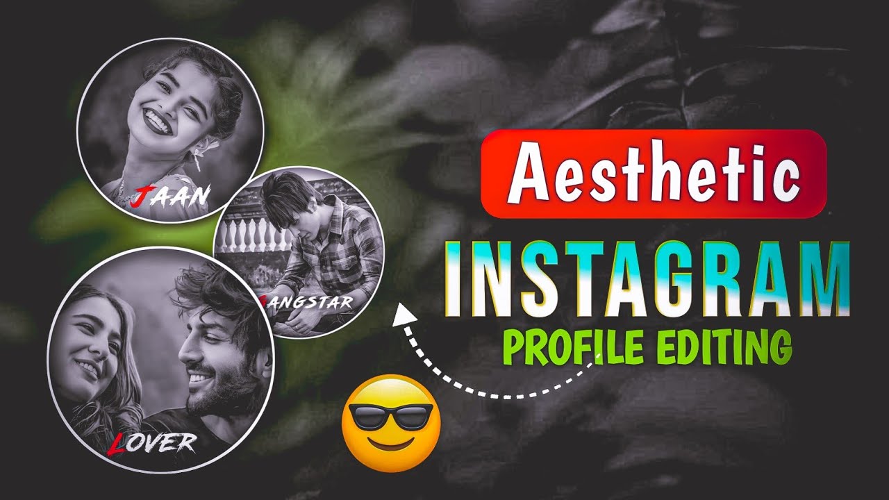 Instagram Viral Aesthetic PROFILE PICTURE Editing 🌼| New Dp logo ...