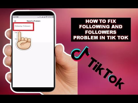 How to Fix Following And Followers Problem in Tik Tok - YouTube