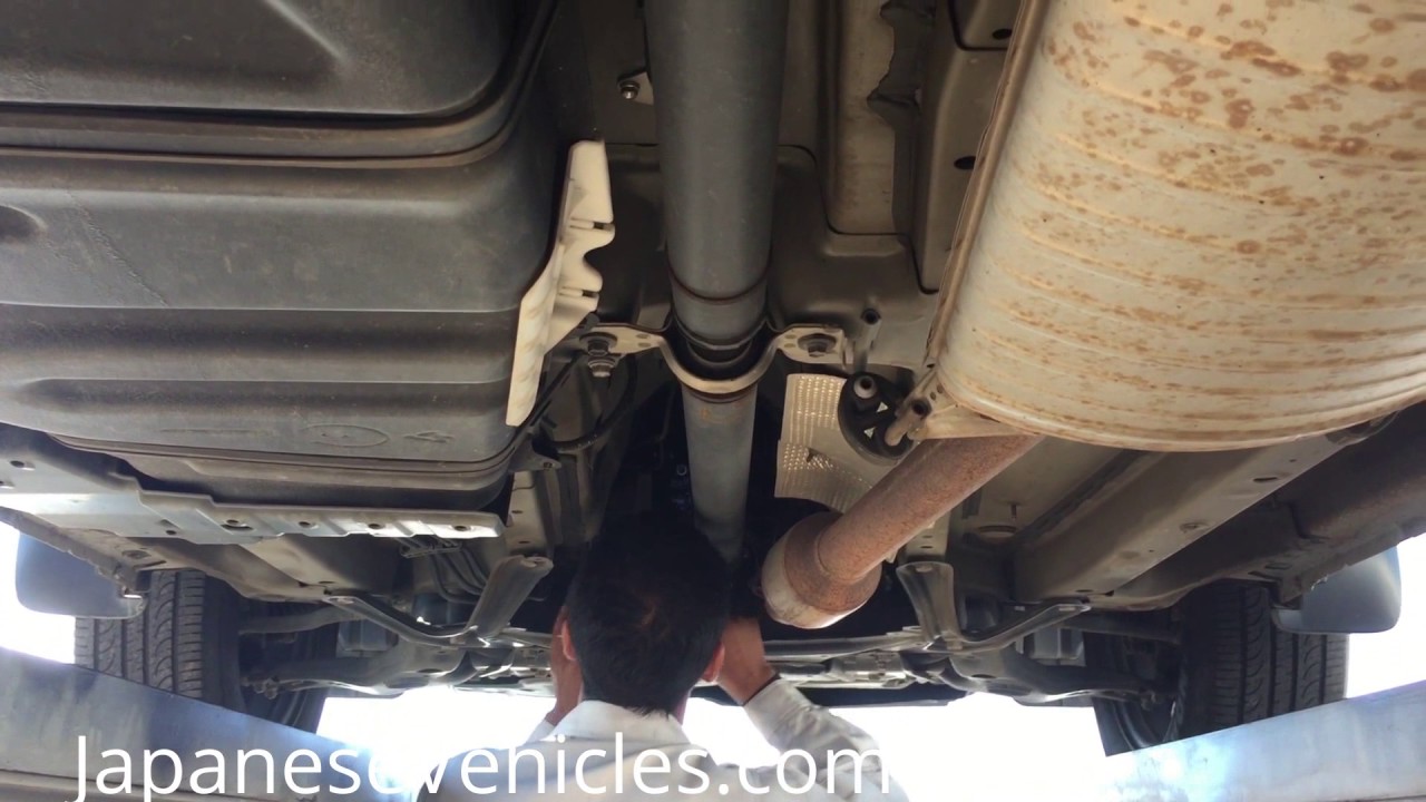 Japanesevehicles.com Checking Rav4 chassis parts in the yard. - YouTube