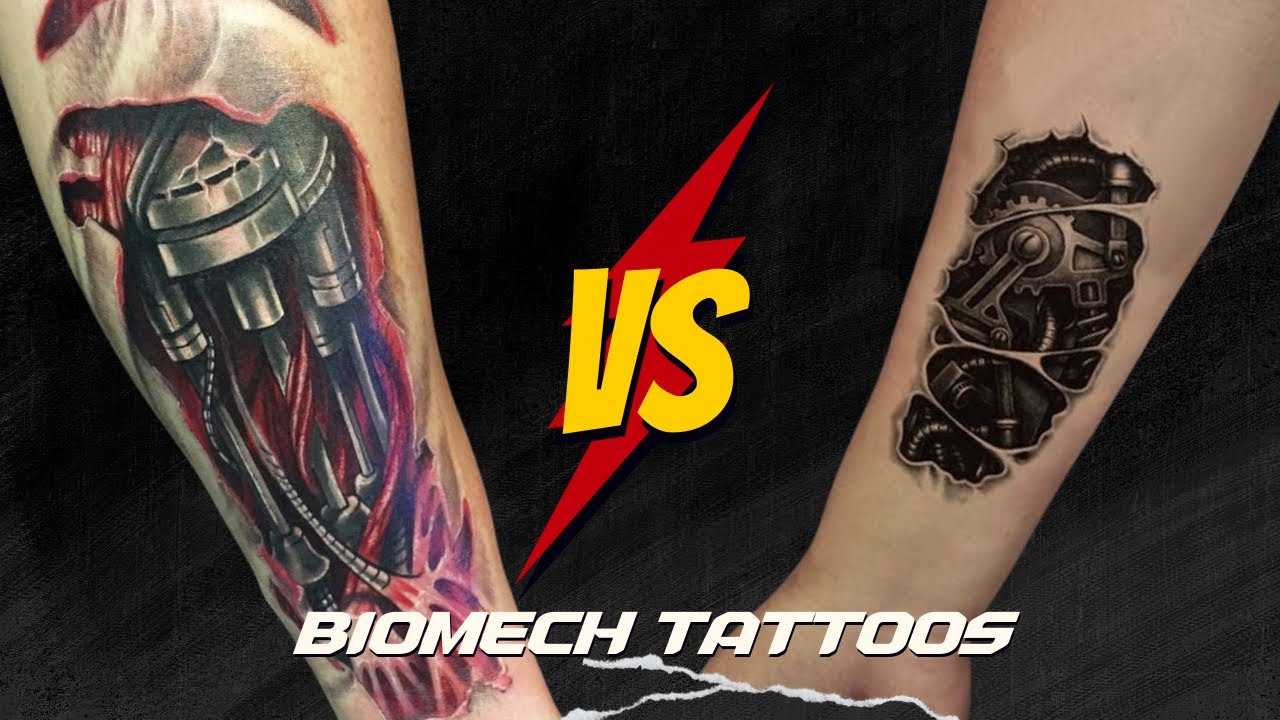 100+ Biomech Tattoos You Need To See! - YouTube