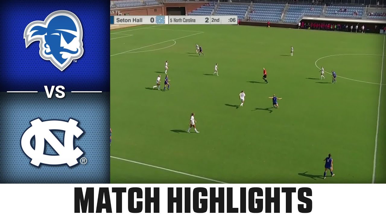 Seton Hall vs. North Carolina Match Highlights | 2024 ACC Women's ...