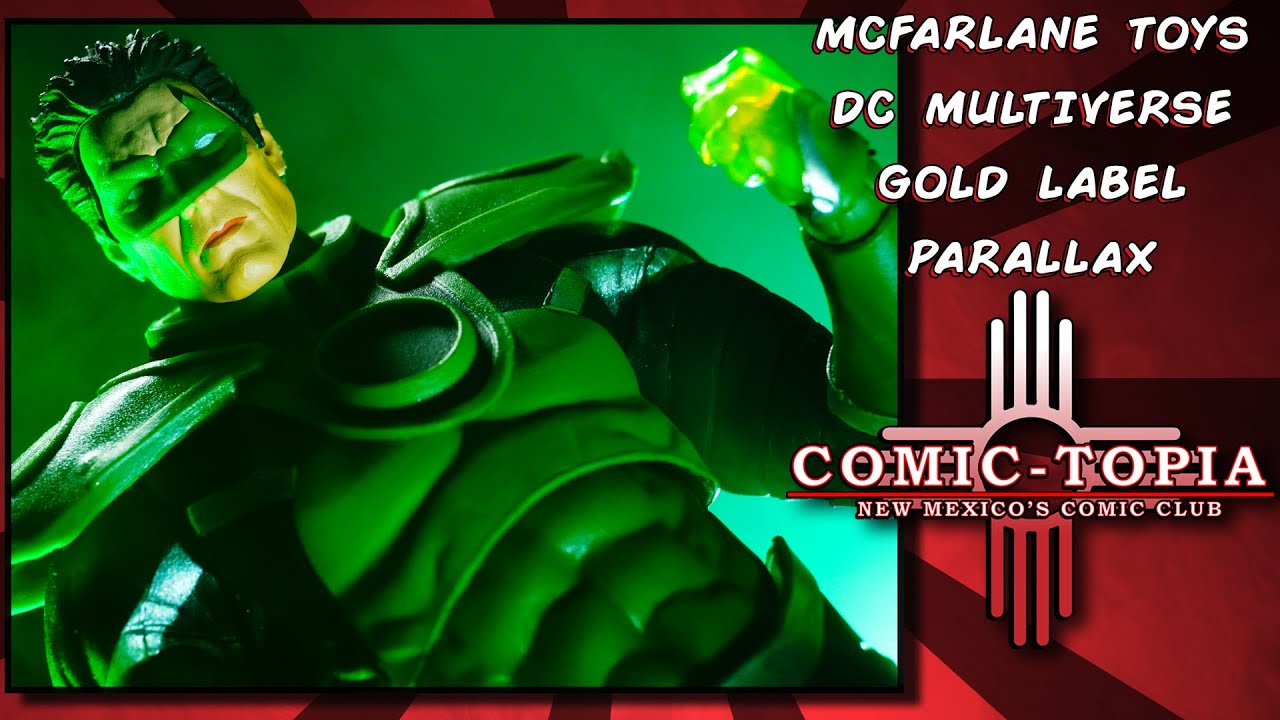 McFarlane Toys Parallax Hal Jordan DC Multiverse Gold Label Green ...