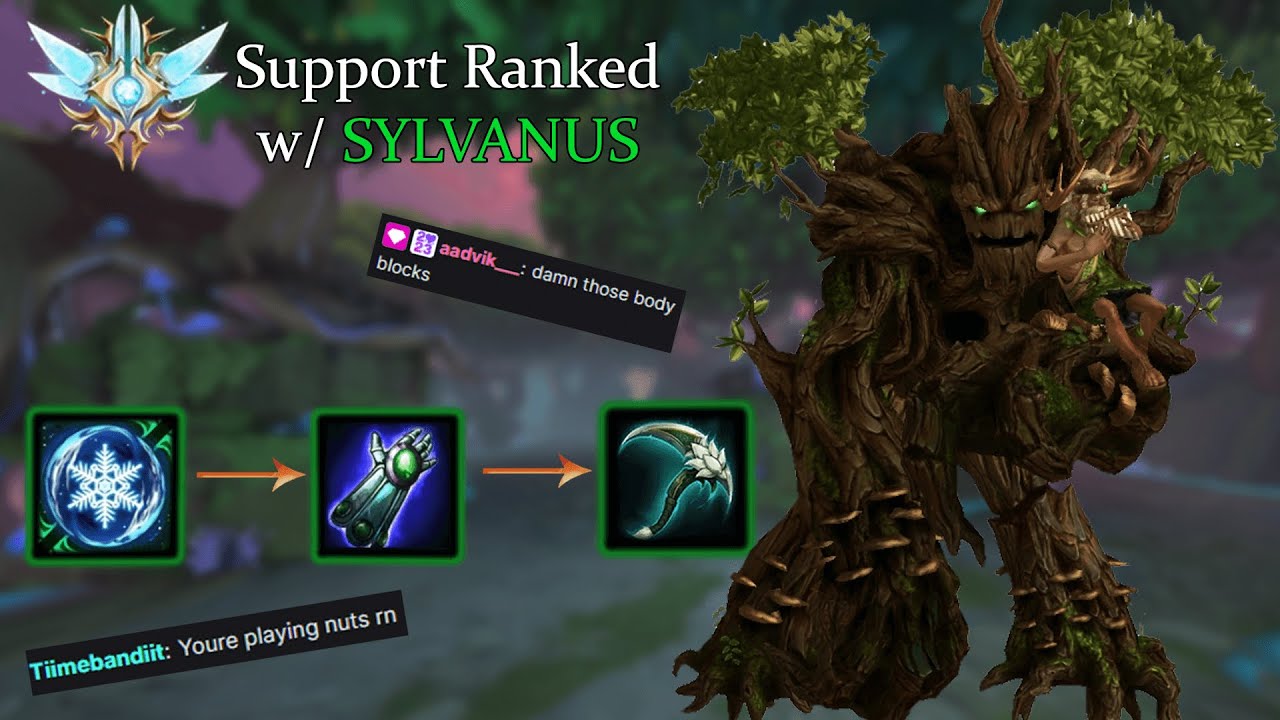 Smite: Sylvanus Masters Ranked Support (Learn From a GrandMaster) - YouTube