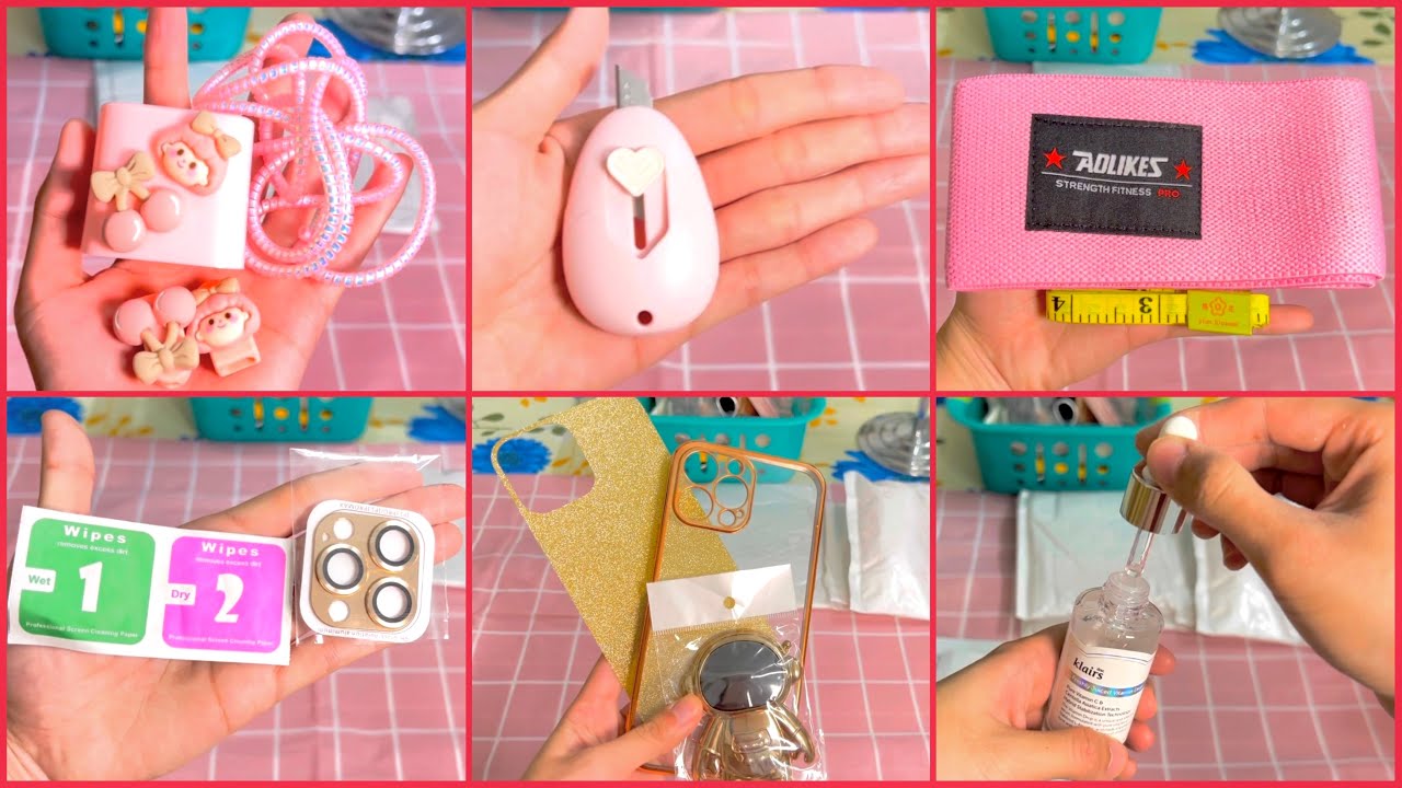 My unboxing asmr items ️#3 - YouTube