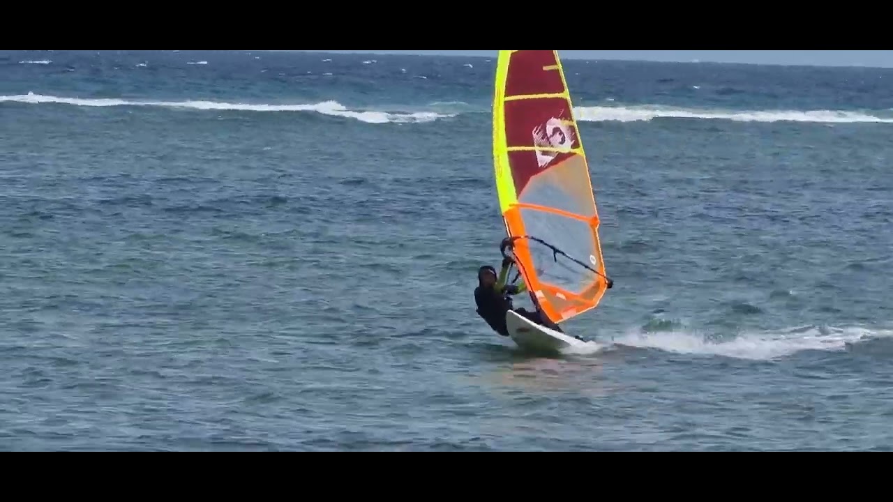 windsurfing at Anino Kite Resort Cuyo Island Palawan Philippines - YouTube