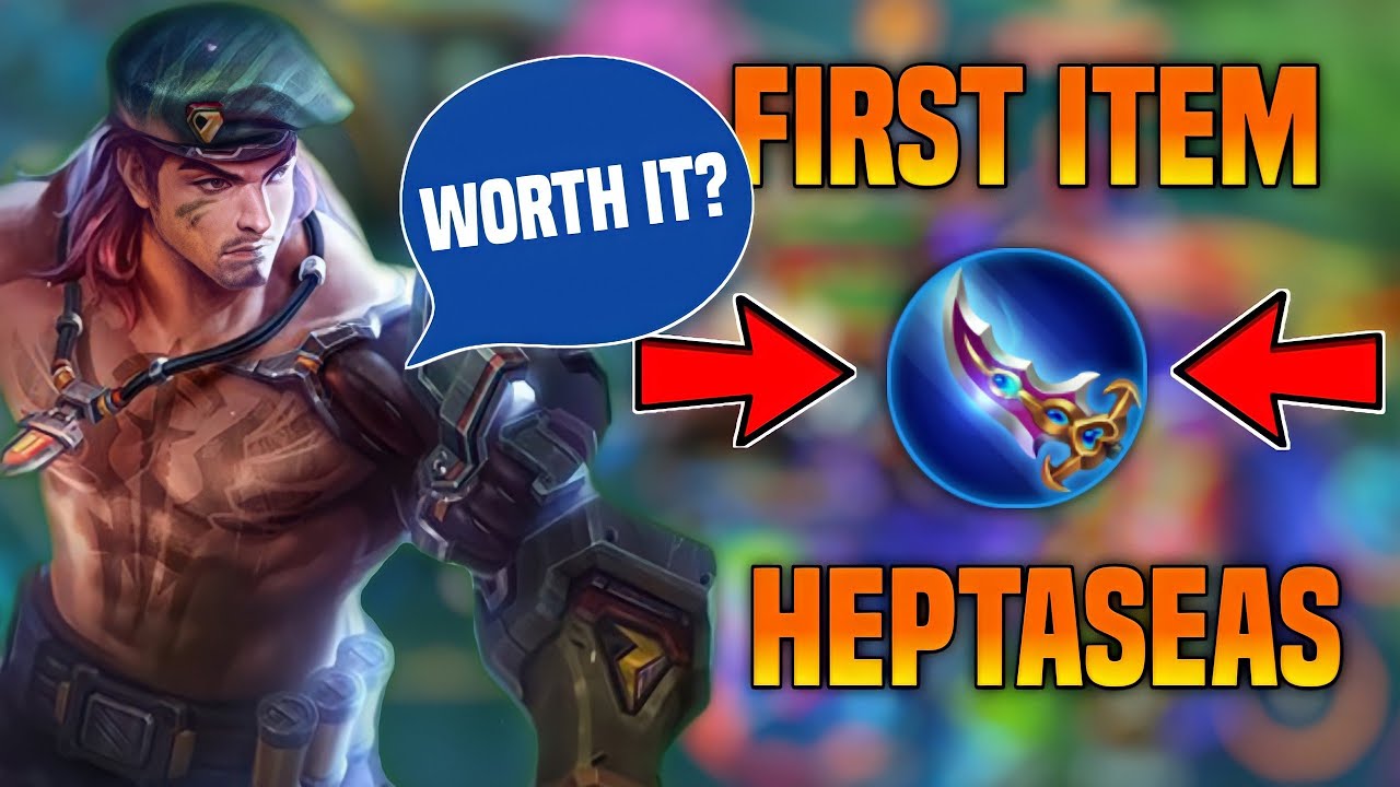 FIRST ITEM BLADE OF HEPTASEAS STILL WORTH IT? BEST BUILD LAPU LAPU 2022 ...