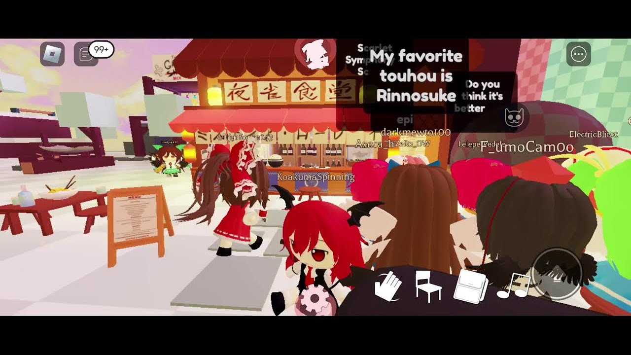 Koakuma Spinning in Become Fumo Livestream - YouTube