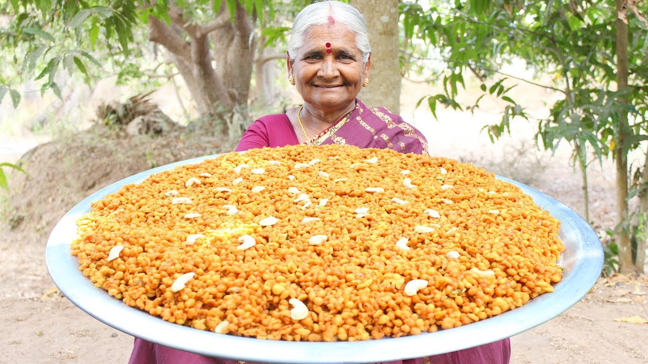 How to Make Boondi Mithai || Boondi Mithai Achu Sweet Recipe | Myna ...
