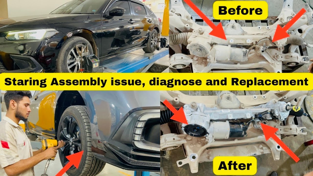 Honda Civic 2022 Steering Assembly issue diagnose and Replacement ...
