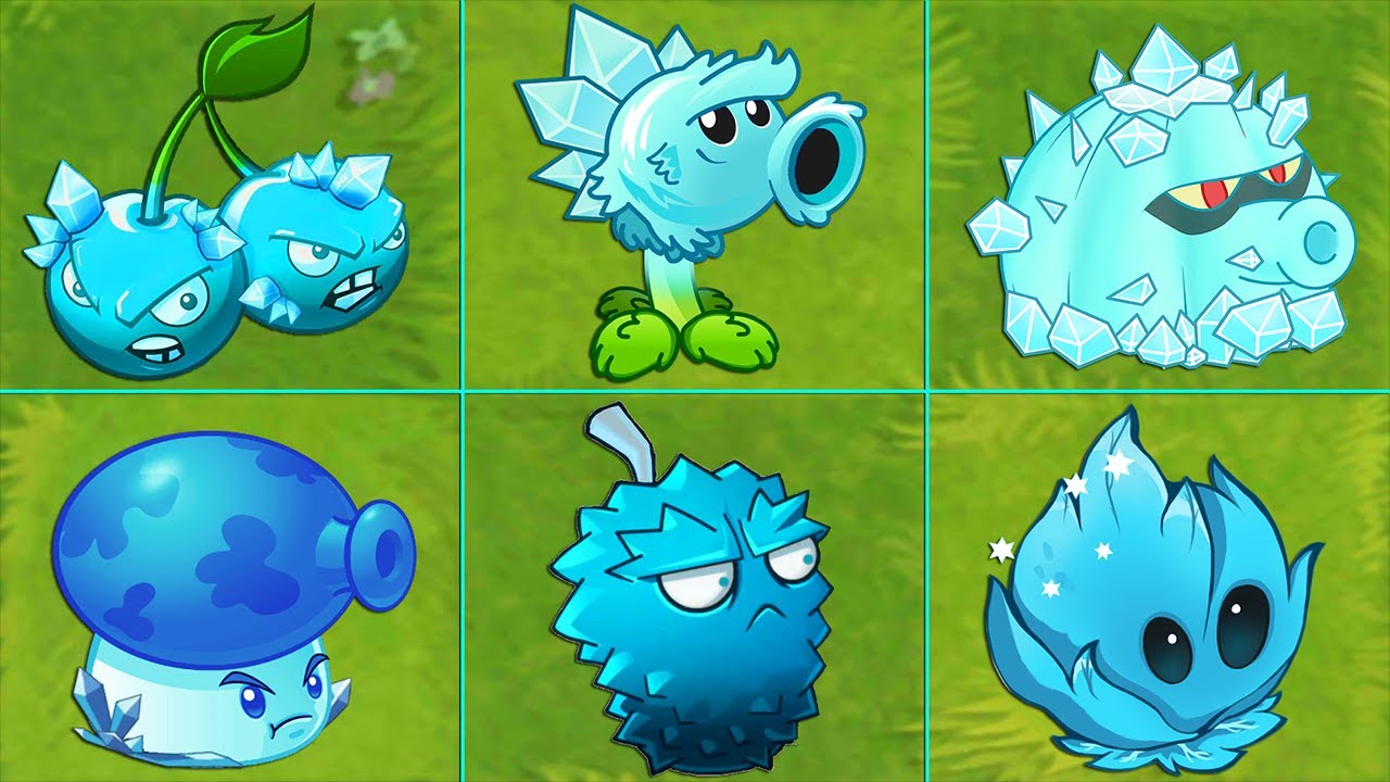 Pvz 2 All Ice Plants Power-Up! Attack Gargantuar Zombie in Plants Vs ...