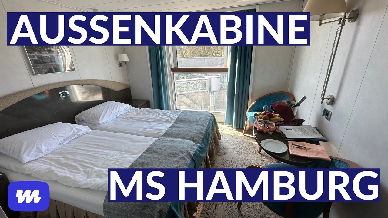 MS Hamburg: Außenkabine mit Infinity-Panorama-Fenster (506, Kategorie ...