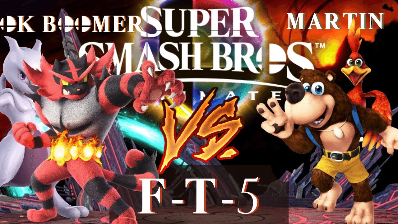 SUPER SMASH BROS ULTIMATE: OK BOOMER VS MARTIN [FT5] - YouTube
