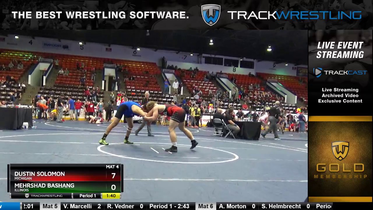 317 Cadet 170 Dustin Solomon Michigan vs Mehrshad Bashang Illinois ...