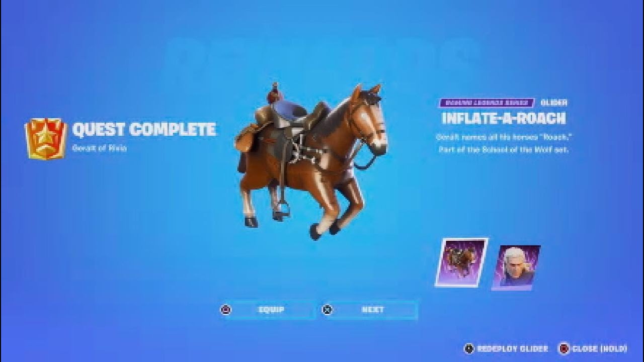 New Inflate-A-Roach Glider And the Fortnite Item Shop - YouTube
