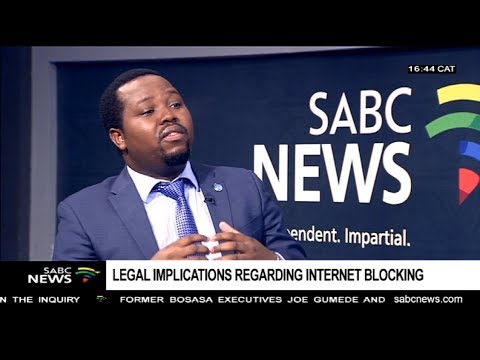 Legal implications regarding internet blockage: Dr. Thompson Chengeta ...