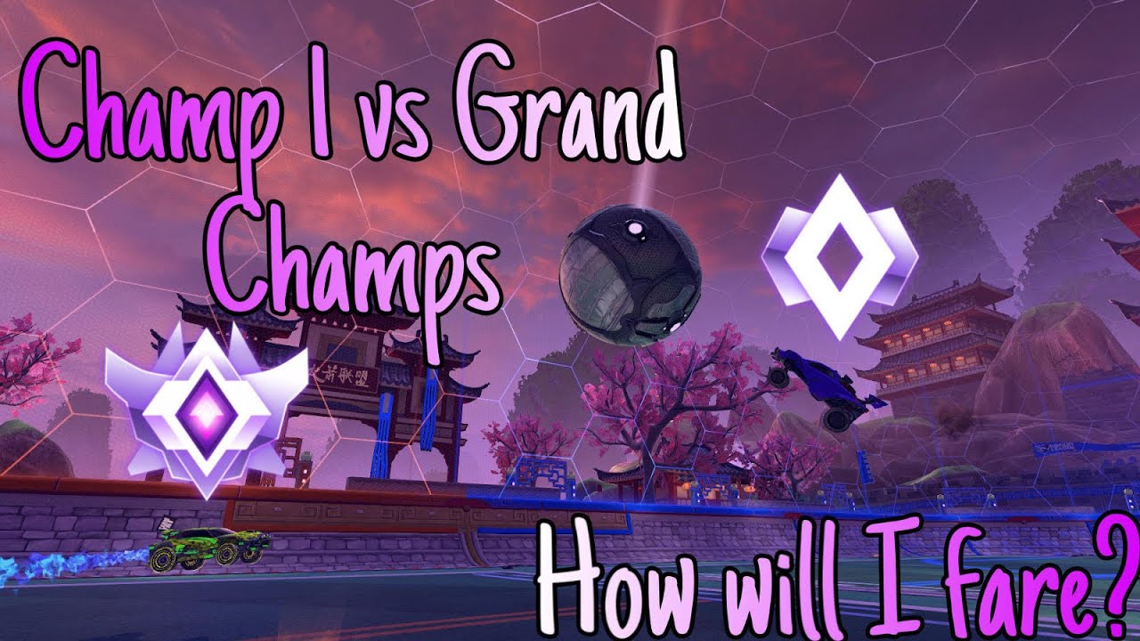 Champ 1 plays against Grand Champs! | Rocket League - YouTube