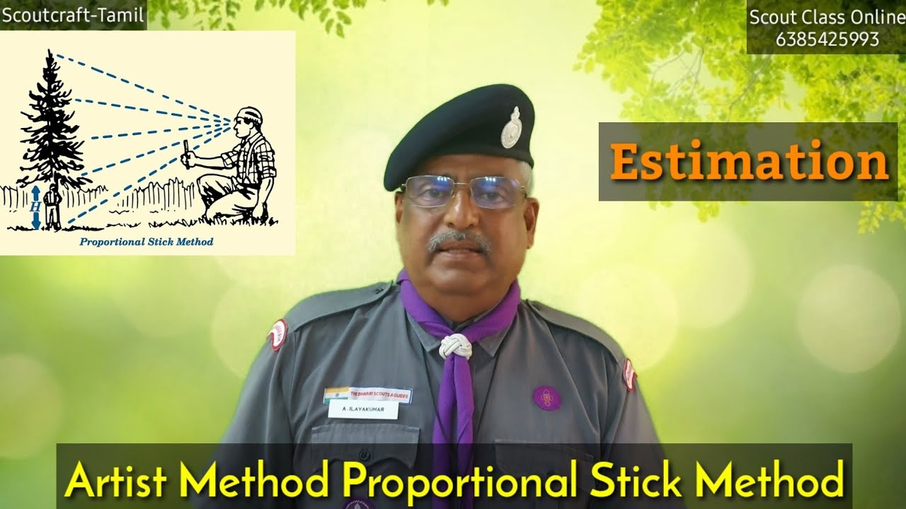 Estimation | Artist Method | Proportional Stick Method | Scoutcraft ...