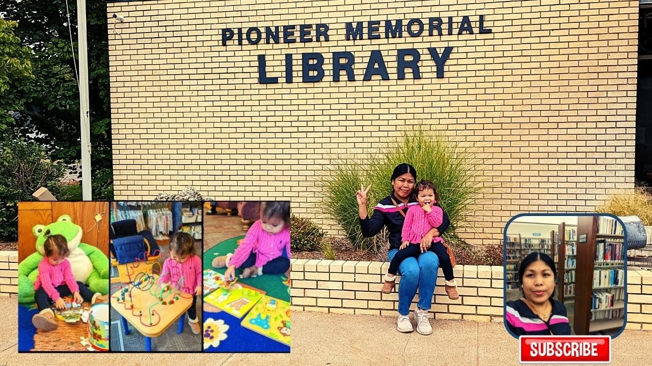 🇺🇸USA VLOG: Visiting the Pioneer Memorial Library in Colby, Kansas ...