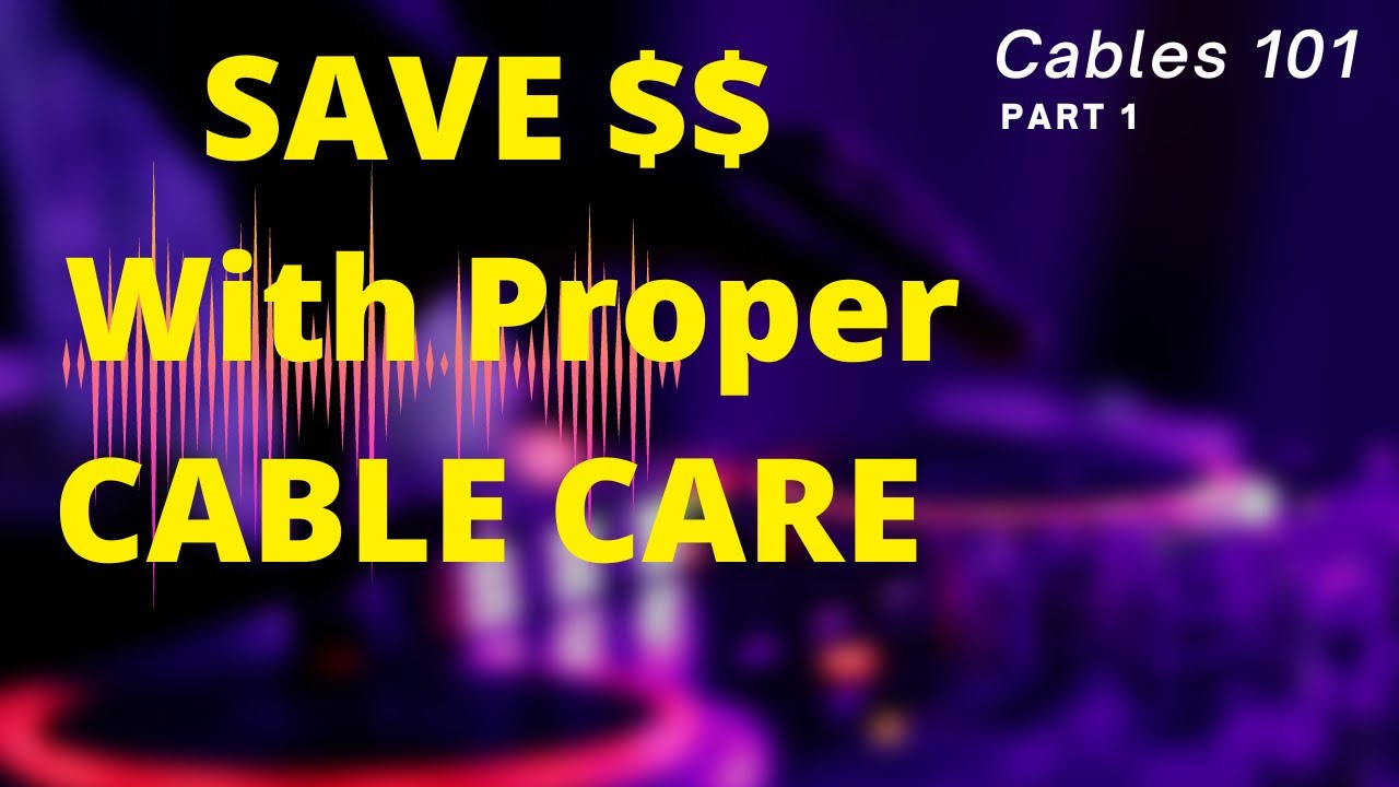 How To Coil Over/Under like a PRO - Cables 101 Part 1 - YouTube