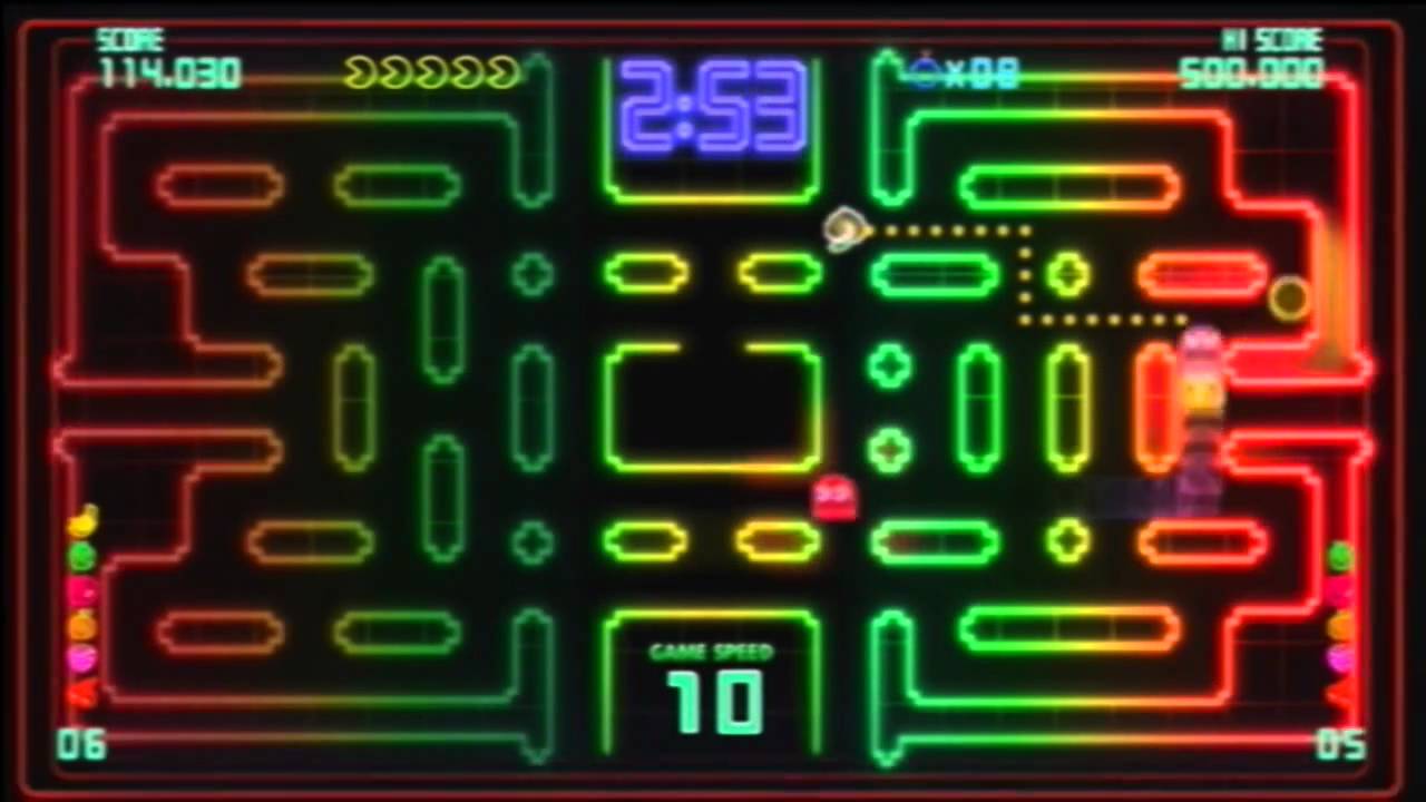 PAC-MAN CHAMPIONSHIP EDITION DX - GAMEPLAY (DEMO INFORMER) - YouTube