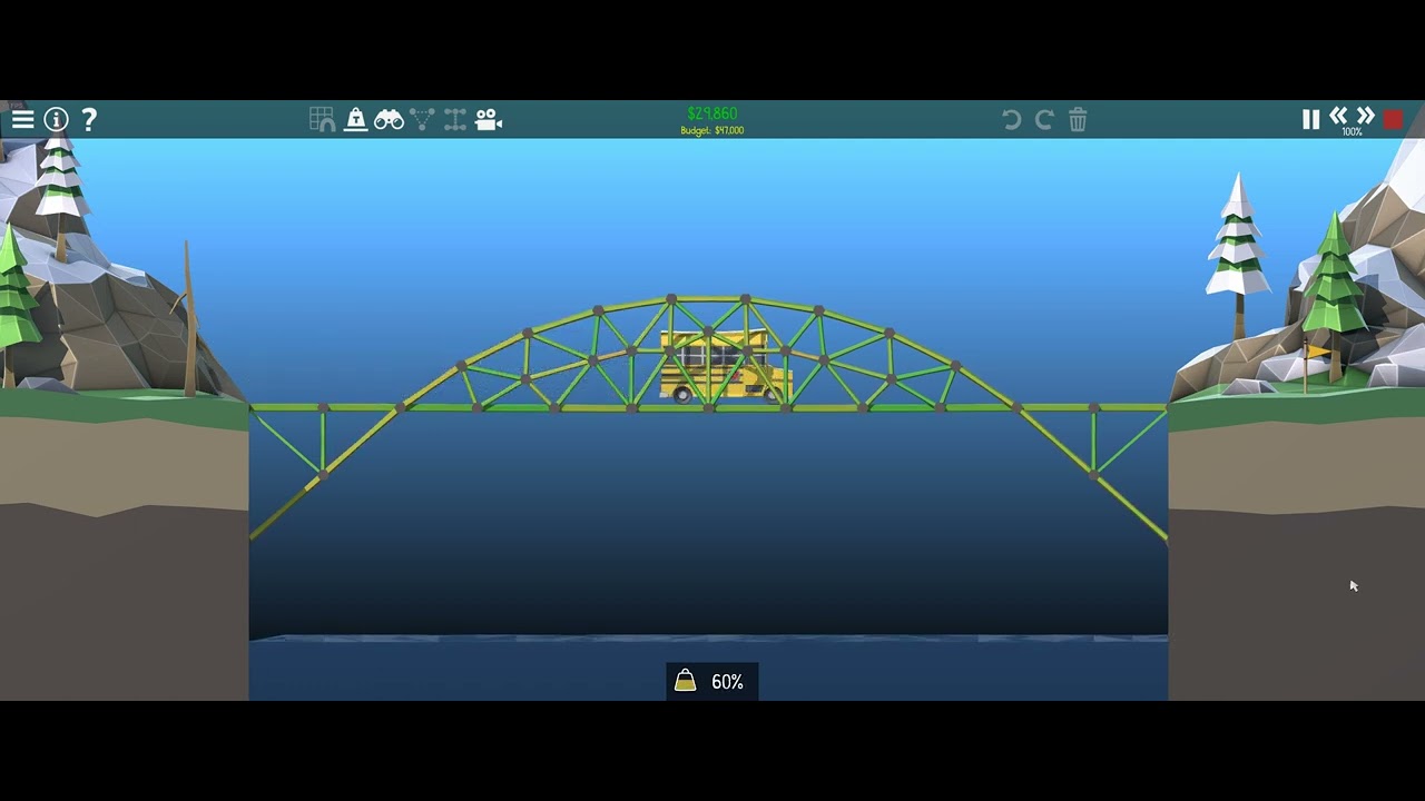 Poly Bridge 2 - Level 1-16 - YouTube