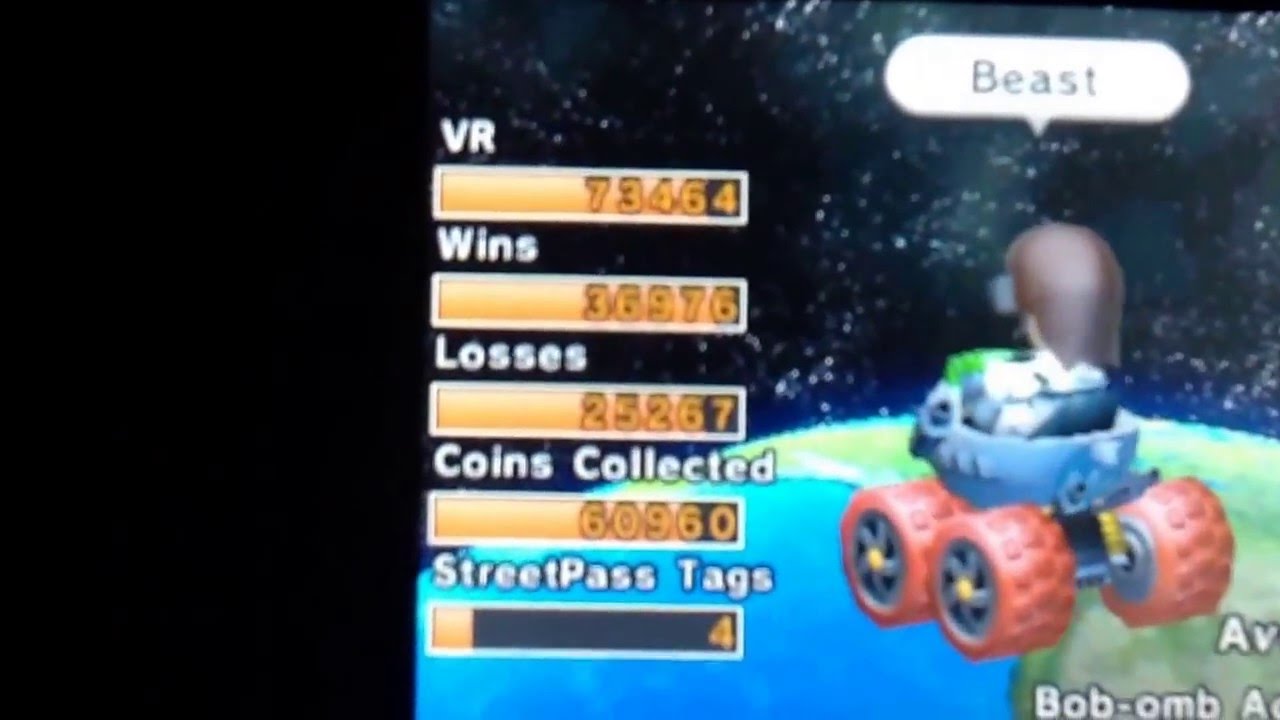 Mario Kart 7 Friend Records, Stats, and Friend Code - YouTube