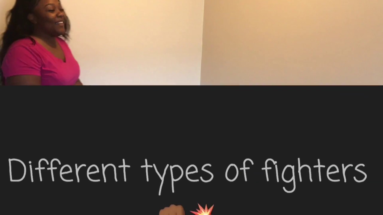 Different types of fighters - YouTube